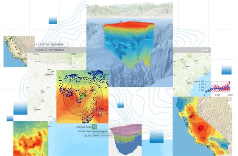 空间插值方法 arcgis geostatistical analyst 地理统计软件