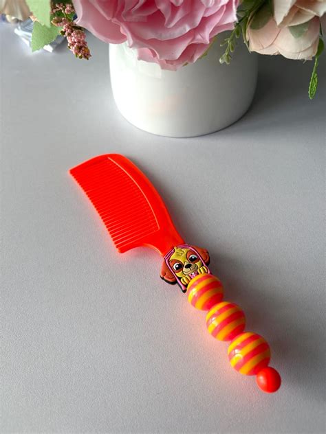 Popular Character Hair Comb Cartoon Beaded Handle Etsy