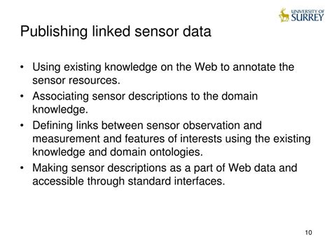 Ppt Publishing Linked Sensor Data Powerpoint Presentation Free Download Id5658343