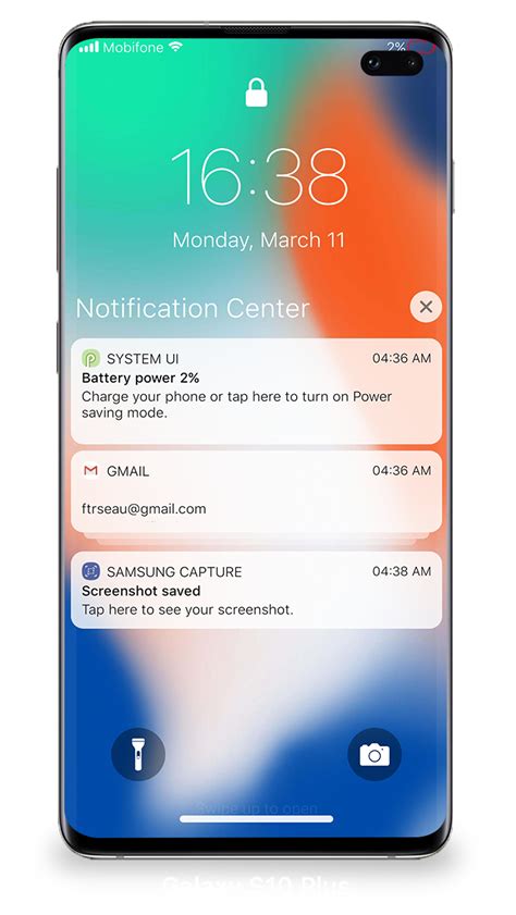 Lock Screen Notification IOS Smart Application