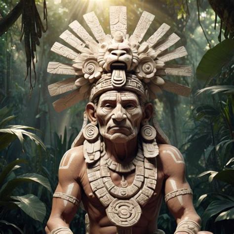 Itzamna The Wise Mayan God Mythlok Explore Fascinating Facts