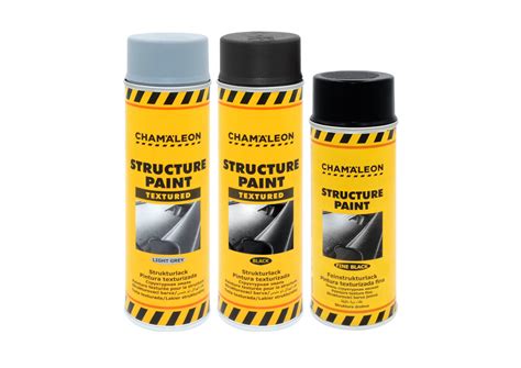 Aerosol Structure Paint Chamaeleon Production