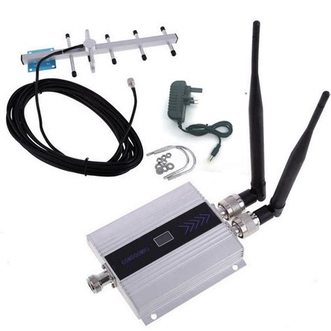 Lcd Gsm 900mhz Cell Phone Signal Repeater Booster Vicedeal