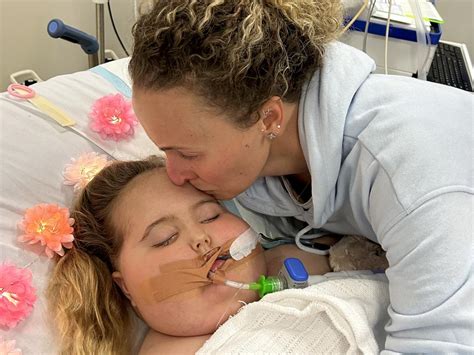 Ruby Pringle Family Takes Fight To Stop Deadly Cancer To Canberra The Courier Mail