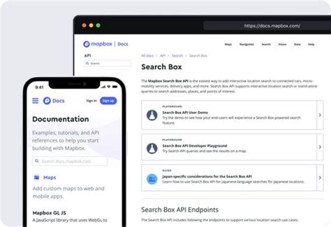 Search Box For Addresses Places And POI Mapbox