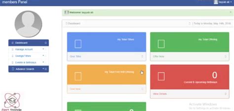 church management system in php complete source code download