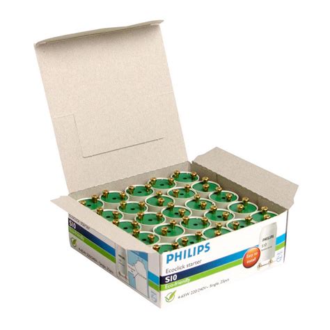 Стартер для люминесцентных ламп Philips S10 4-65W 220-240V ...