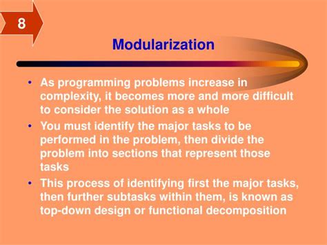 PPT First Steps In Modularization PowerPoint Presentation ID 432476