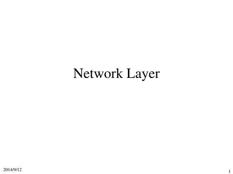 Ppt Network Layer Powerpoint Presentation Free Download Id4300507