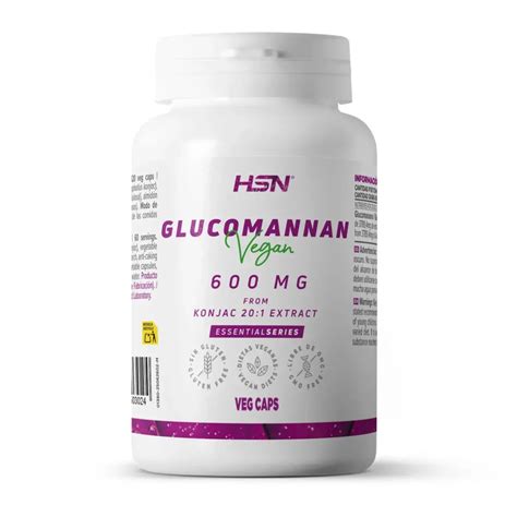 Glucomannan 600mg With Konjac Extract Hsn