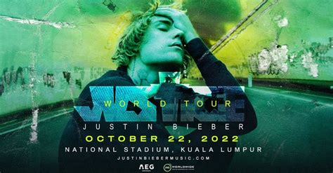 Justin Bieber Justice World Tour Live In Kuala Lumpur At Bukit Jalil