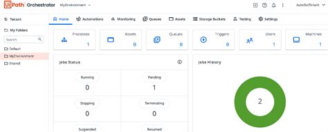 how to create the robot in orchestrator 2021 10 version orchestrator
