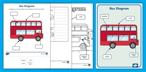 Bus Diagram Pack Hecho Por Educadores Twinkl