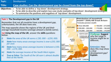 Igcse Geography Development Sow Edexcel Edexcel International
