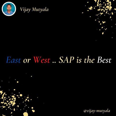 Vijay Mutyala On Linkedin Agree Sap Sapcommunity Sapconsultants