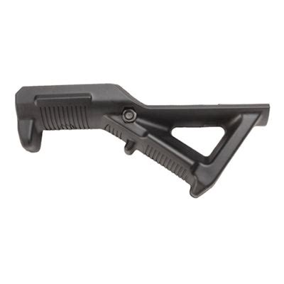 Reinforced Polymer Picatinny Angled Foregrip Black Pistol Grips