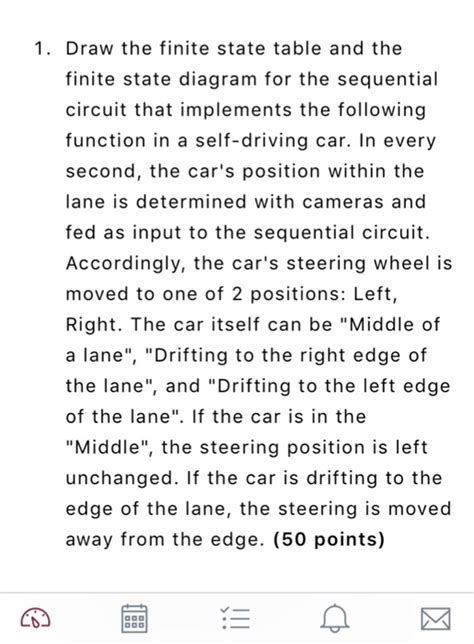 Solved Draw The Finite State Table And The Finite State Chegg Com