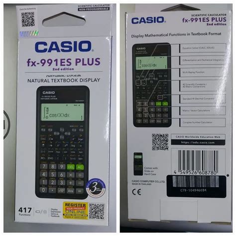 black casio fx991es plus scientific calculator at ₹ 1350 piece in jaipur
