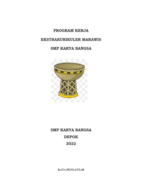 Program Kerja Marawis Pdf