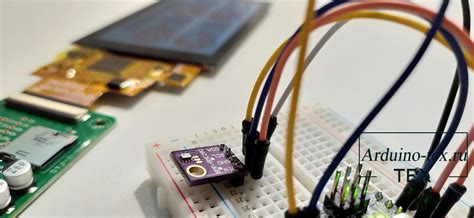 Мини метеостанция на esp32 arduino и bme280 с выводом данных на