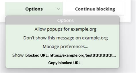Add An Option To Copy The Url Of The Blocked Popup · Issue 330 · Adguardteam Popupblocker · Github