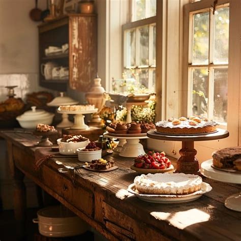 Free Rustic Dessert Table Image Rustic Dessert Table Download At