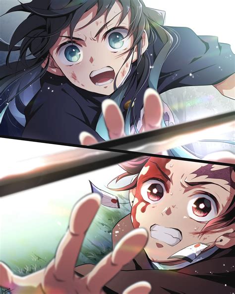 Hana Ni Nare Kamado Tanjirou Tokitou Muichirou Kimetsu No Yaiba