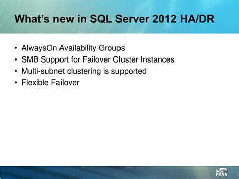 Ppt Sql Server High Availability And Dr Powerpoint Presentation Id