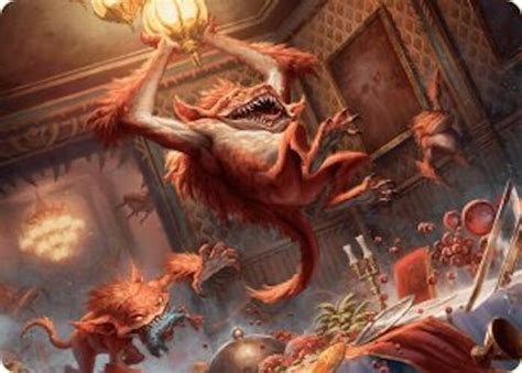 Midnight Mayhem Art Card Art Series Duskmourn House Of Horror