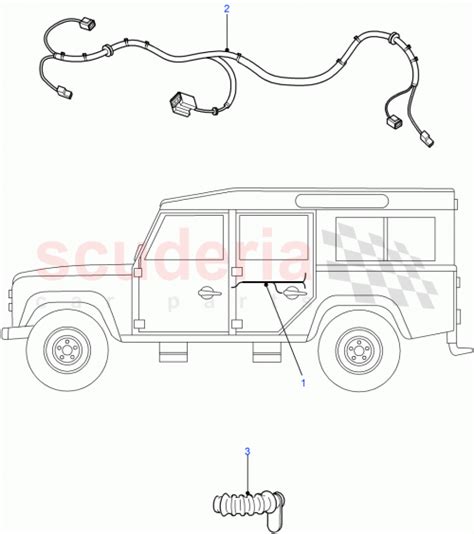Lr016437 Land Rover Defender 2007 2016 Wiring