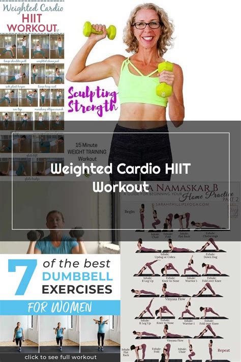 Training Weighted Cardio Hiit Workout Hiit Cardio Workouts Hiit Cardio Hiit Workout