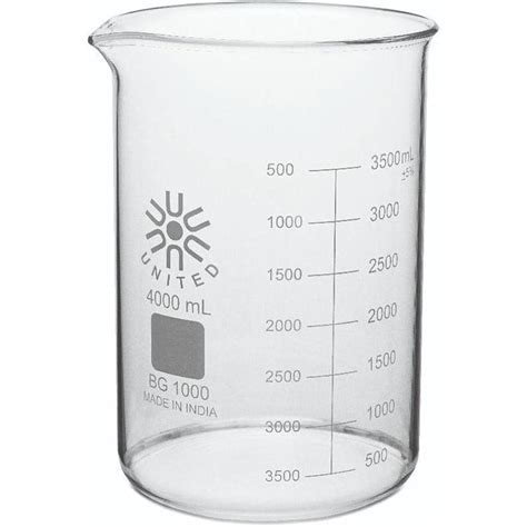 8mo Finance United Scientific™ Bg1000 4000 Borosilicate Laboratory