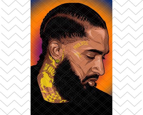 Nipsey Hussle Art Nipsey Hussle Poster Hip Hop Legends Art Etsy