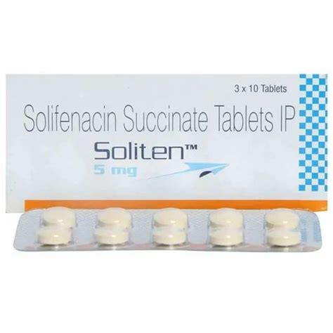 Solicept Solifenacin Succinate Tablets 10 Mg At Rs 700 Stripe In Surat Id 2852087367488