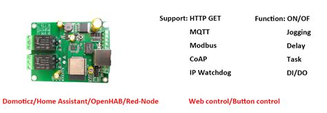 Ethernet Relay Board Network Mqtt Home Assistant Domoticz 05062023