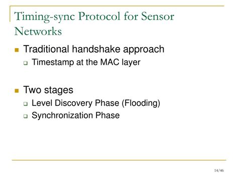 Ppt Energy Aware Synchronization In Wireless Sensor Networks