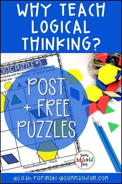 The Importance Of Teaching Logical Reasoning Problem Solving The Importance Of Teaching Logical Reasoning Problem Solving