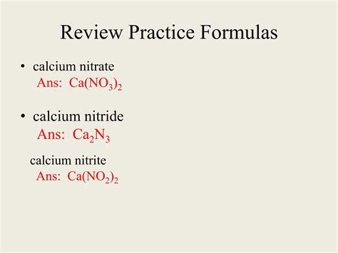 Polyatomic Ions What Is The Difference Between The Two Different Compounds Pptx