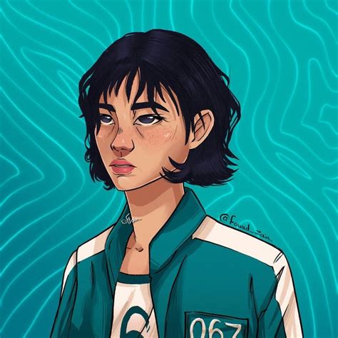 Fouads Instagram Photo Just Finished Watching Squidgame And I Decided To Draw This