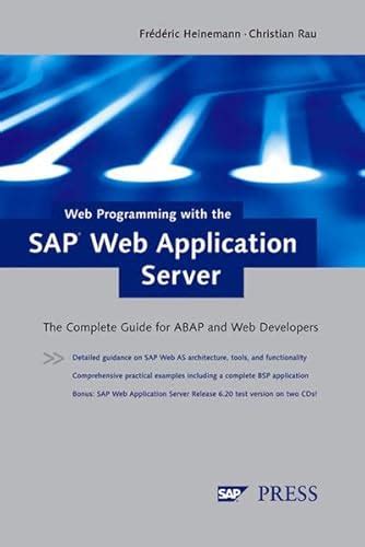 Web Programming With The Sap Web Application Server Frederic