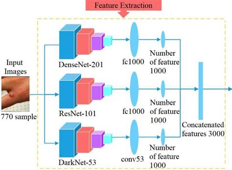 Concatenation Of Densenet 201 Resnet 101 And Darknet 53 Download