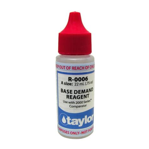 Taylor Base Demand Reagent For 2000 Series 75 Oz Dropper Bottle Pool Supplies Canada