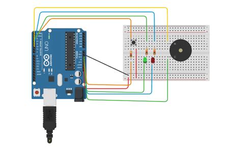 Circuit Design Timer Alarm Tinkercad