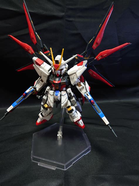 MGSD マイティストライクフリーダム改しのびんさんのガンプラ作品GUNSTAガンスタ