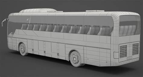 Generic Bus 03 3d Model By Sky3dstudios69