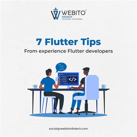 Webito Webitoinfotech Flutter Flutterdeveloper Tips Fluttertips Webito Infotech