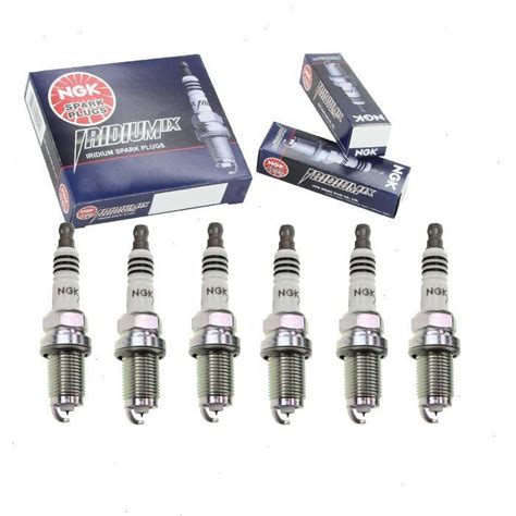 6 Pc Ngk Iridium Ix Spark Plugs Compatible With Honda Odyssey 35l V6