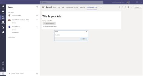 Implementing Configurable Tabs For MS Teams With Yo Teams Nanddeep Nachan Blogs