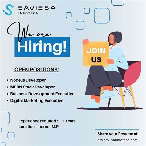 Saviesa Infotech On Linkedin Mernstackdeveloper Nodejsdeveloper Bde