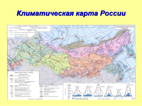 Карта типов климата россии